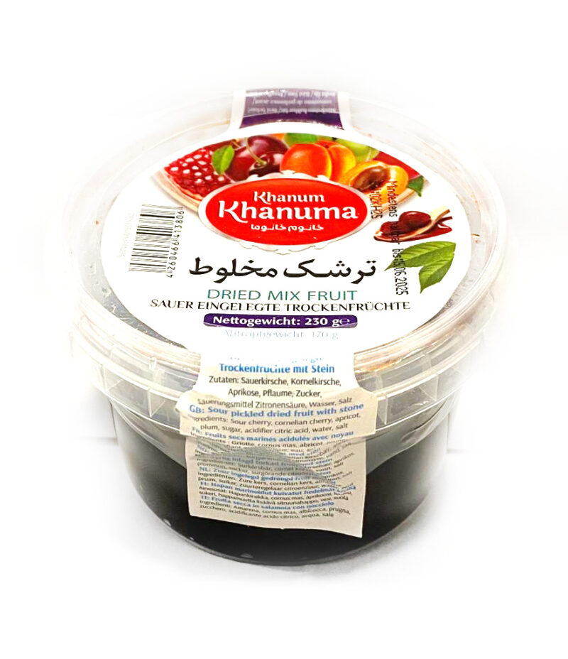 Dried Mix Fruit - Khanum 230g - Nuts / Snaks / Fruits, Snacks - Saki Gmbh